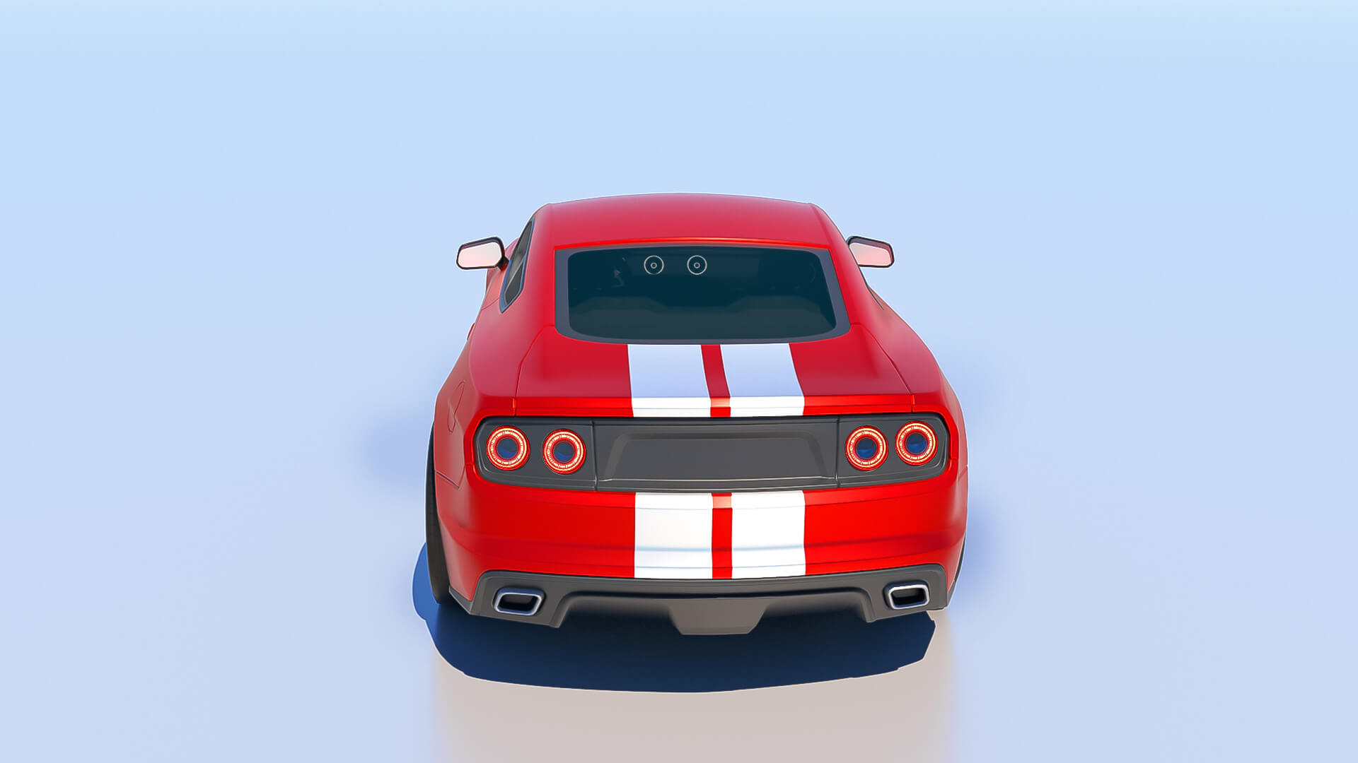 Realistic HD Car 3 - 3D Model by modelerhub