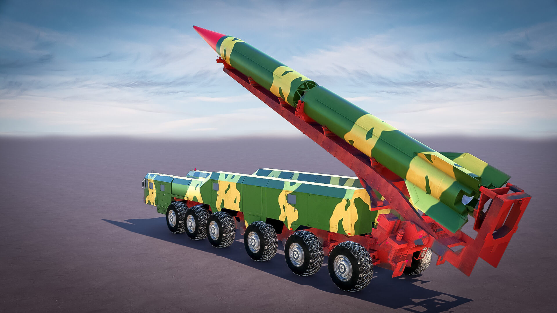 Missile Launcher - 3D Model by modelerhub
