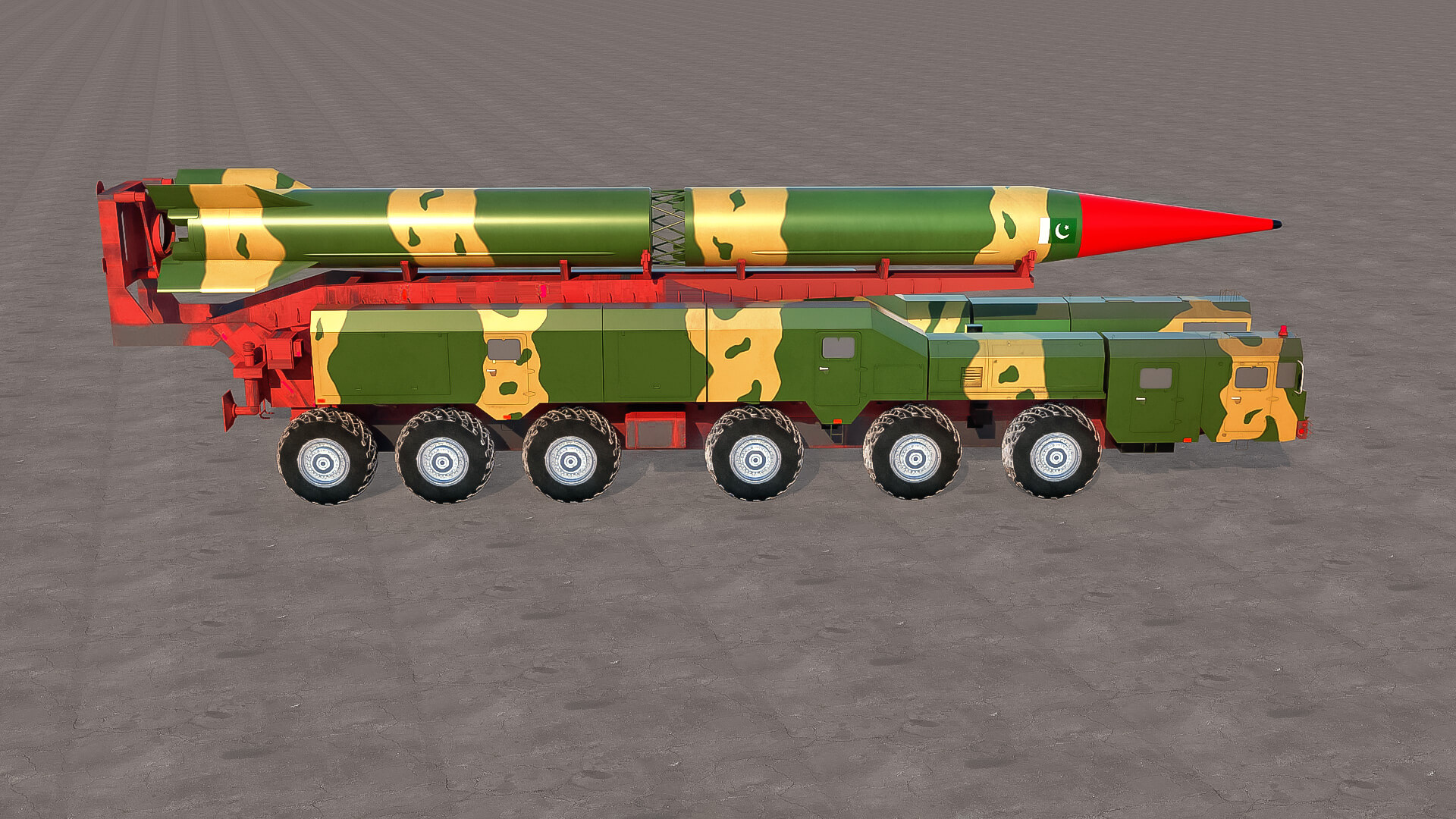 Missile Launcher - 3D Model by modelerhub