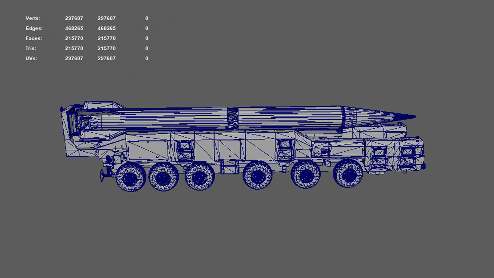 Missile Launcher - 3D Model by modelerhub