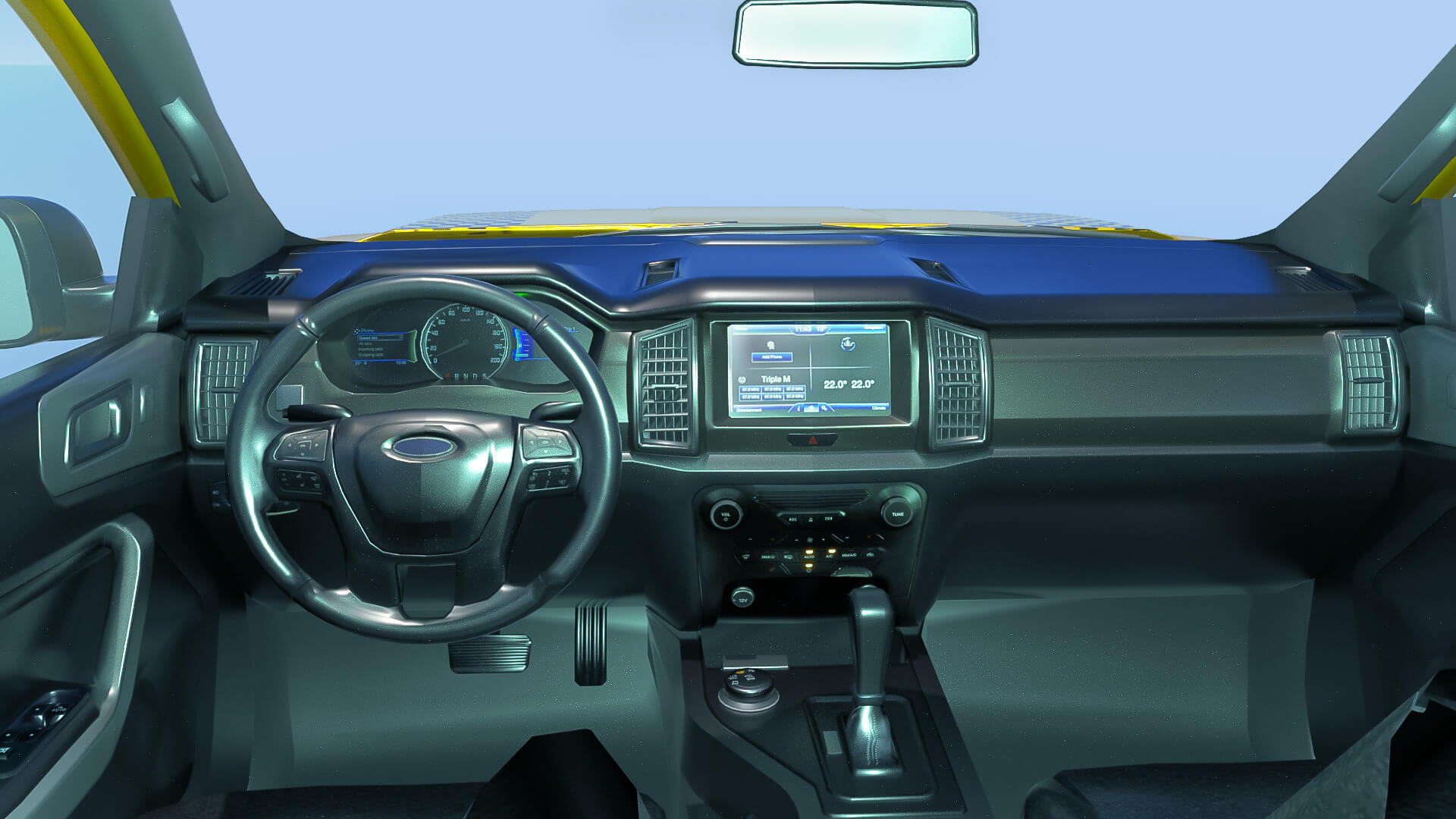 Taxi Cab - 3D Model by modelerhub