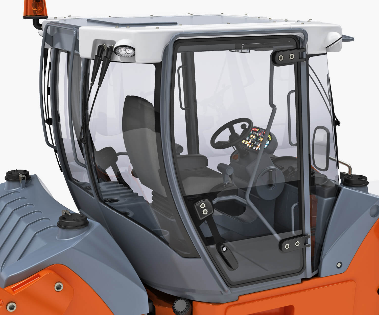 Articulated Tandem Road Roller Hamm HD90 - 3D Model by modelspro