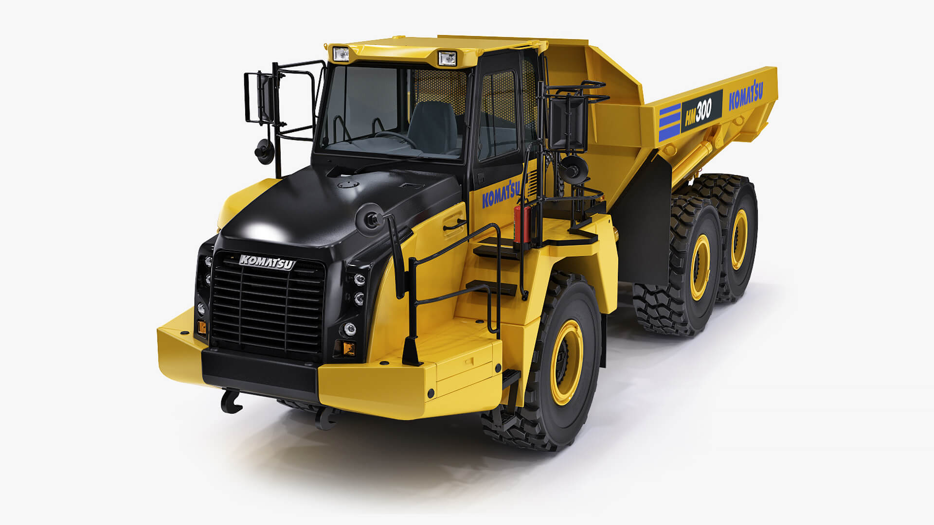 Articulated Truck Komatsu HM300 - 3D Model by modelspro