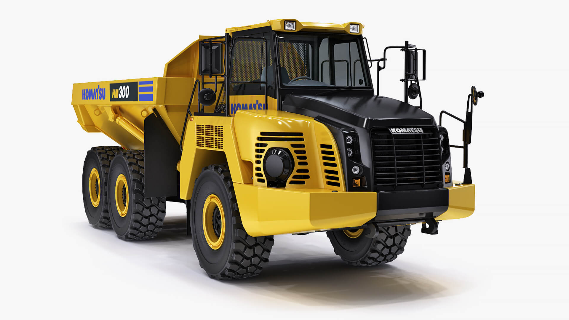 Articulated Truck Komatsu HM300 - 3D Model by modelspro
