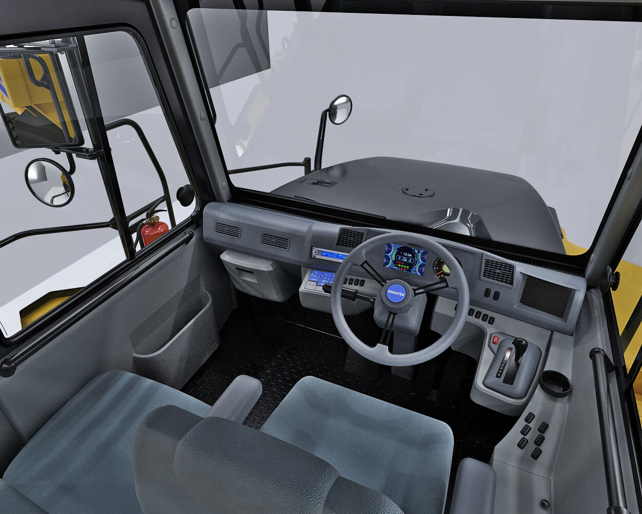 Articulated Truck Komatsu HM300 - 3D Model by modelspro