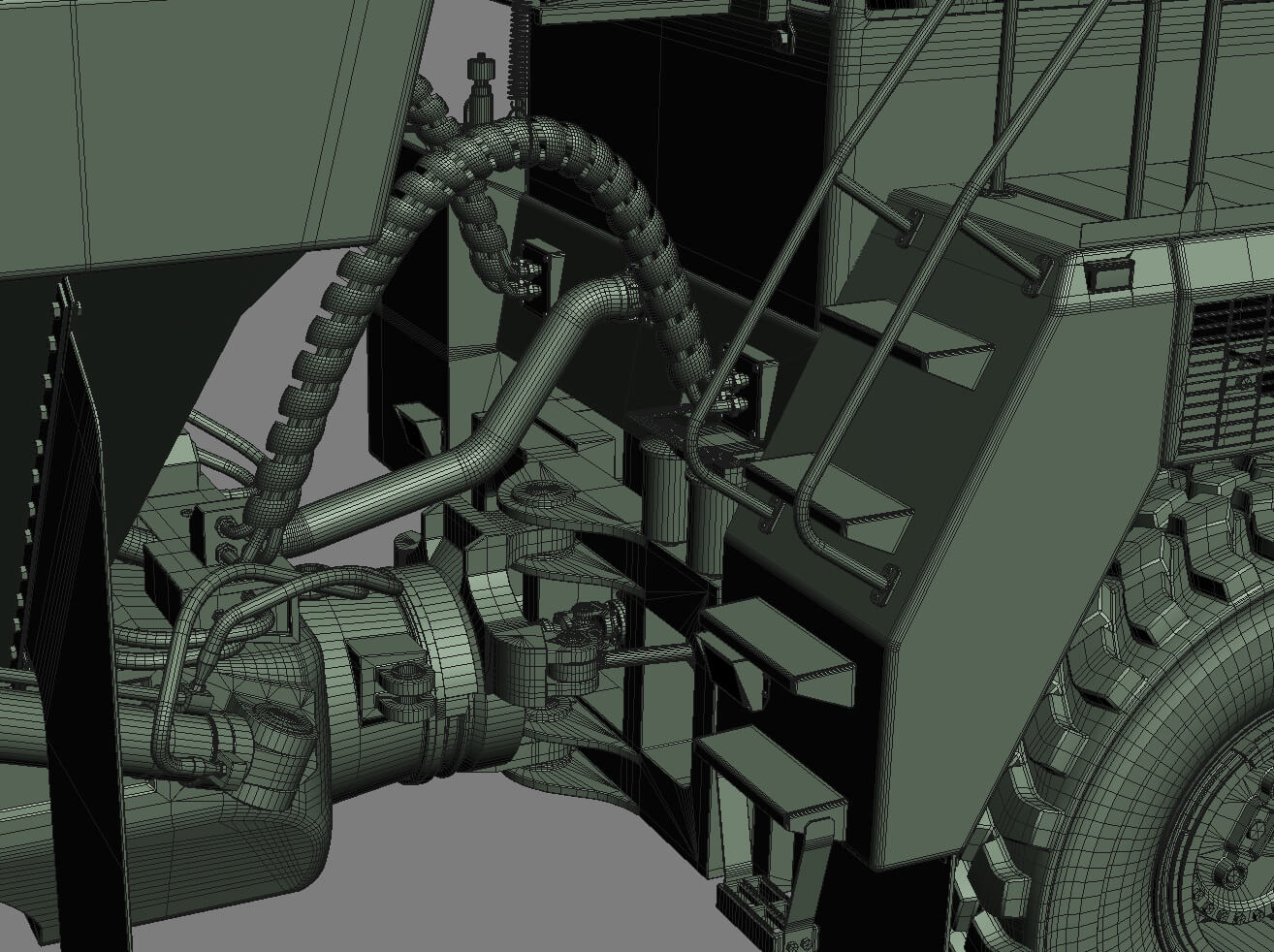 Articulated Truck Komatsu HM300 - 3D Model by modelspro