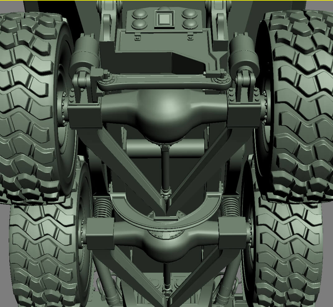 Articulated Truck Komatsu HM300 - 3D Model by modelspro