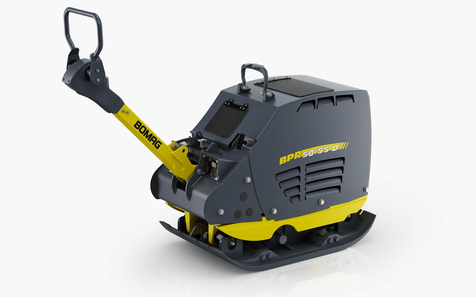 Bomag Bpr 50-55 D Reversible Vibratory Plate 3D Model by modelspro