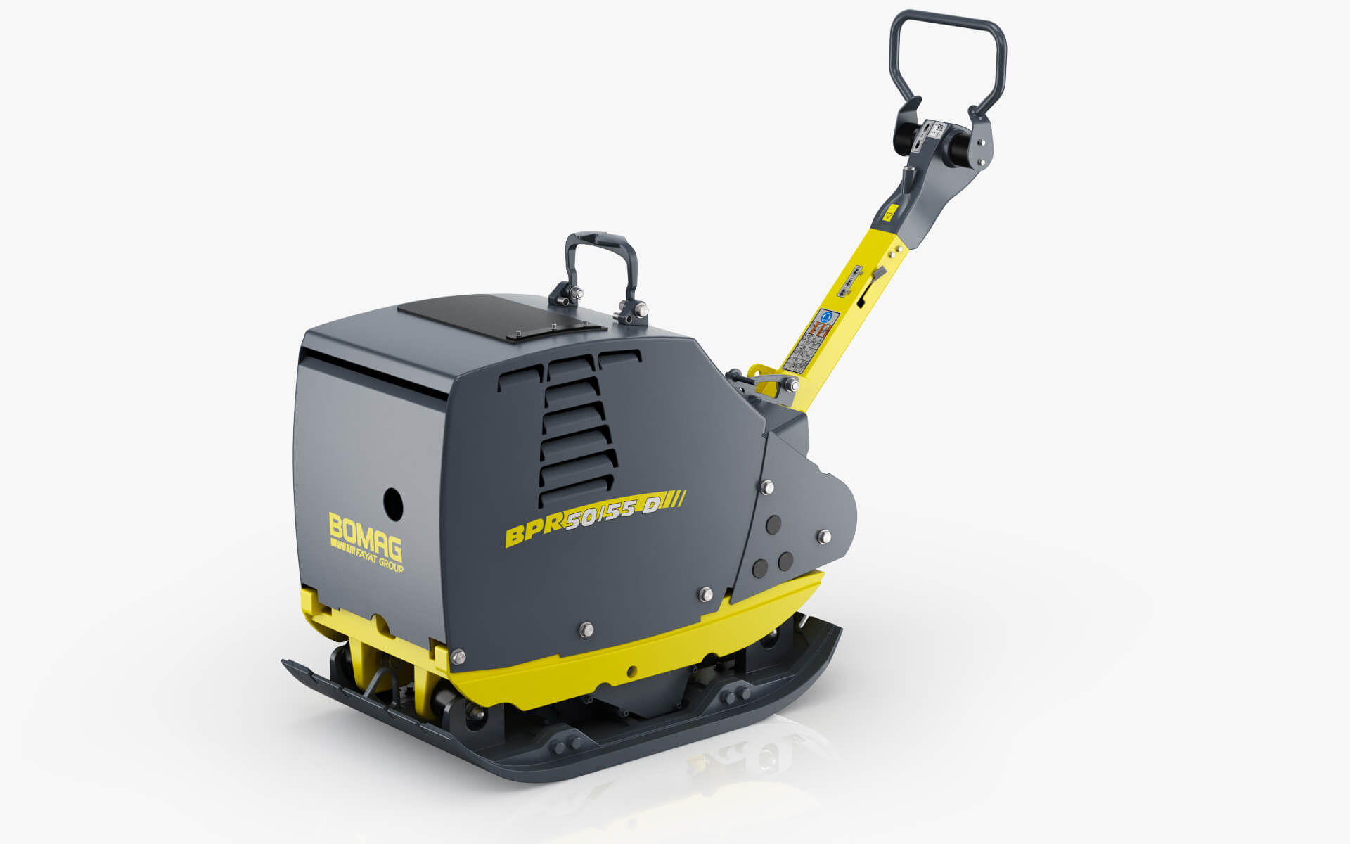 Bomag Bpr 50-55 D Reversible Vibratory Plate 3D Model by modelspro