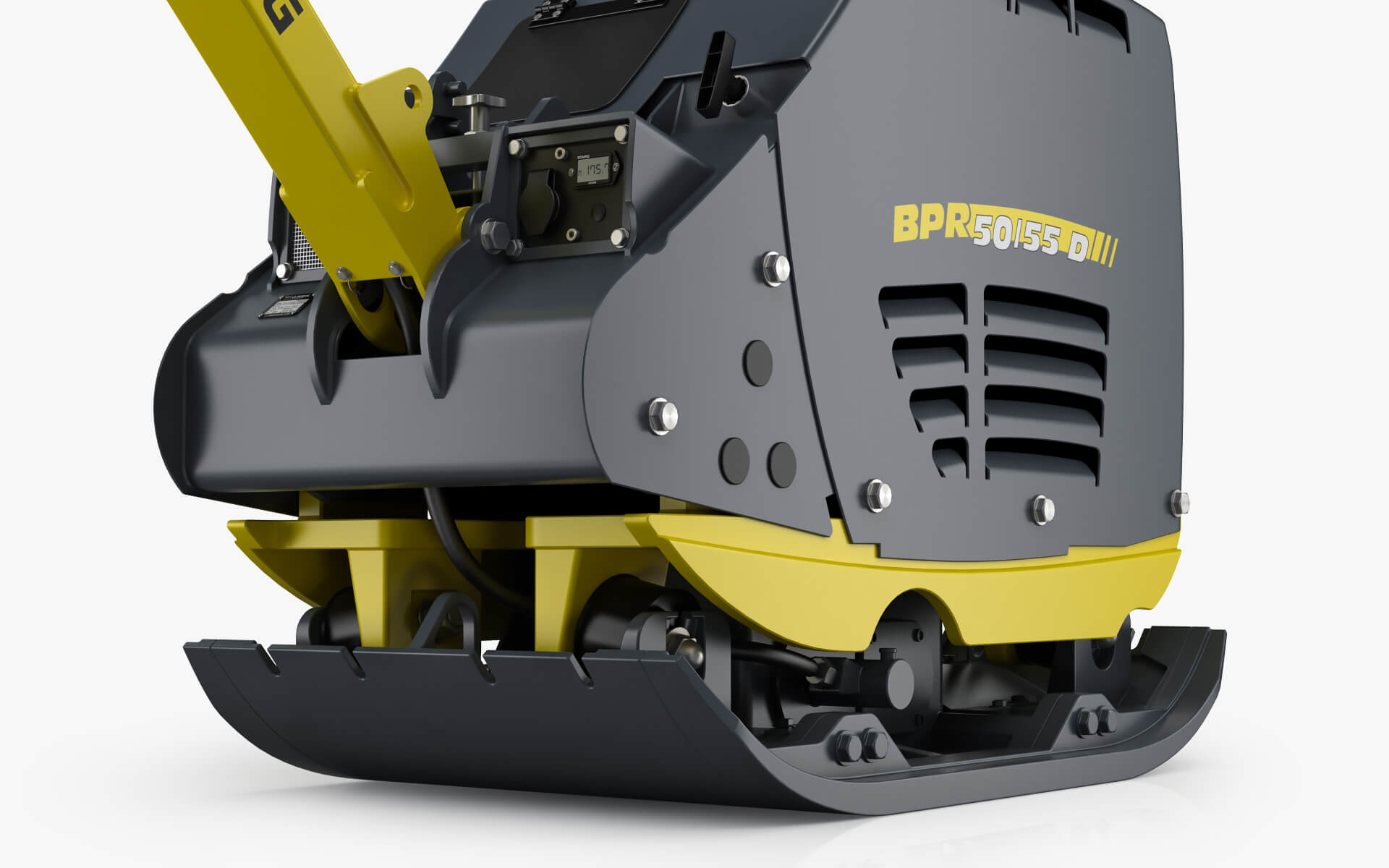 Bomag Bpr 50-55 D Reversible Vibratory Plate 3D Model by modelspro