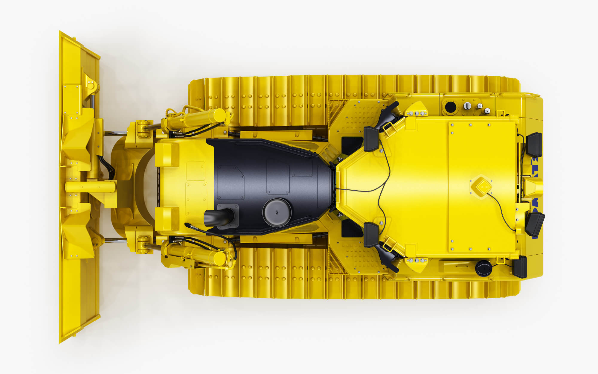 Collection Construction Machines Komatsu - 3D Model by modelspro