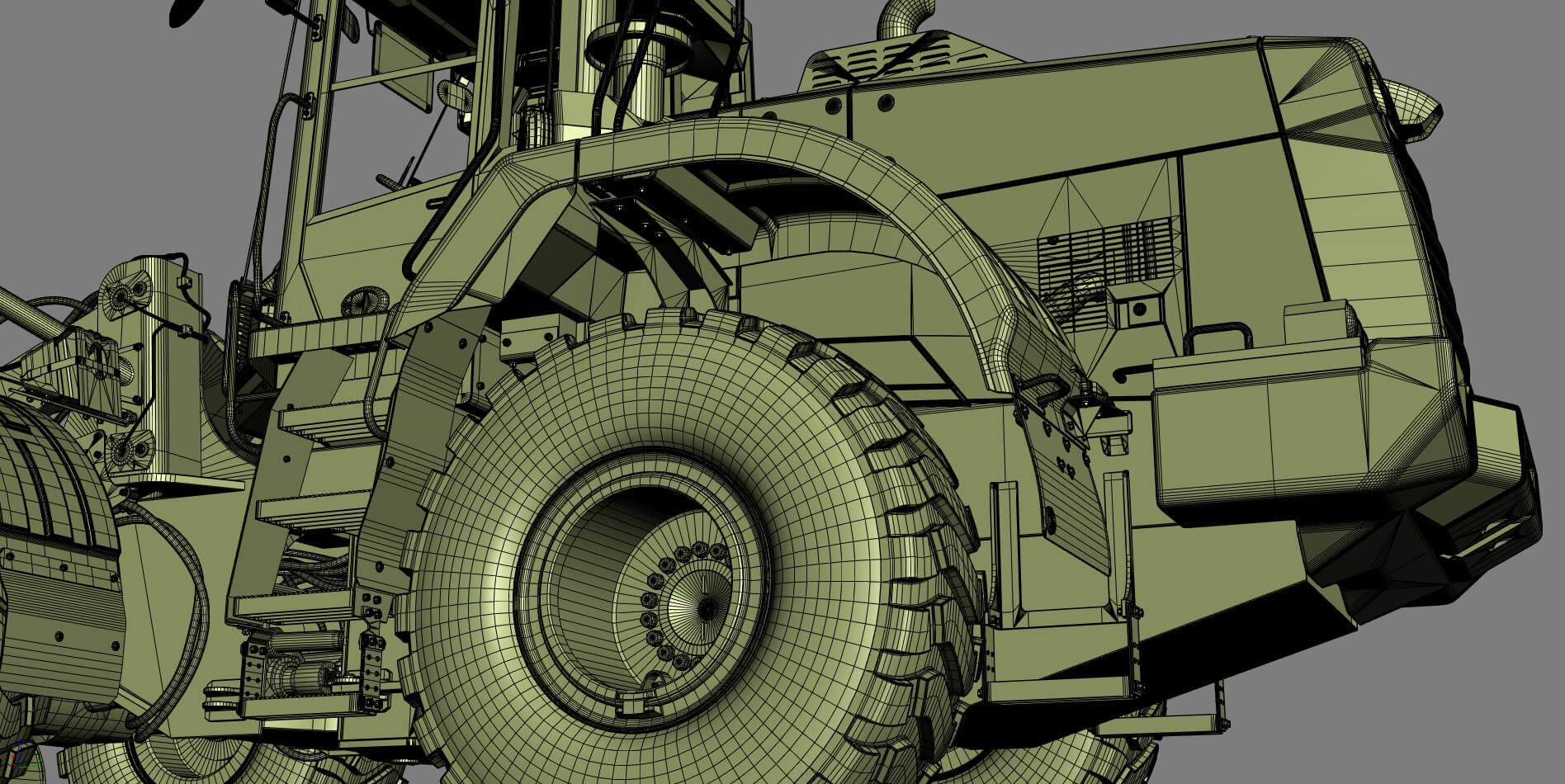 Collection Construction Machines Komatsu - 3D Model by modelspro