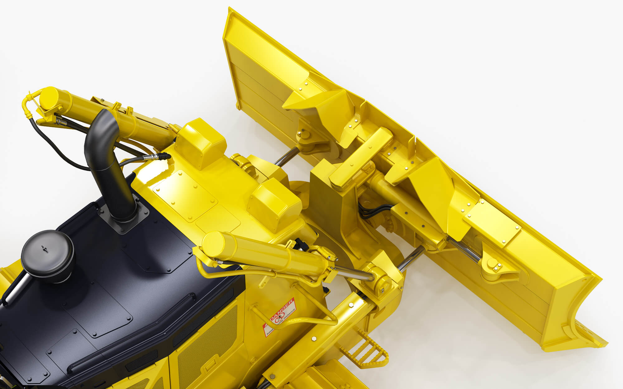Collection Construction Machines Komatsu - 3D Model by modelspro