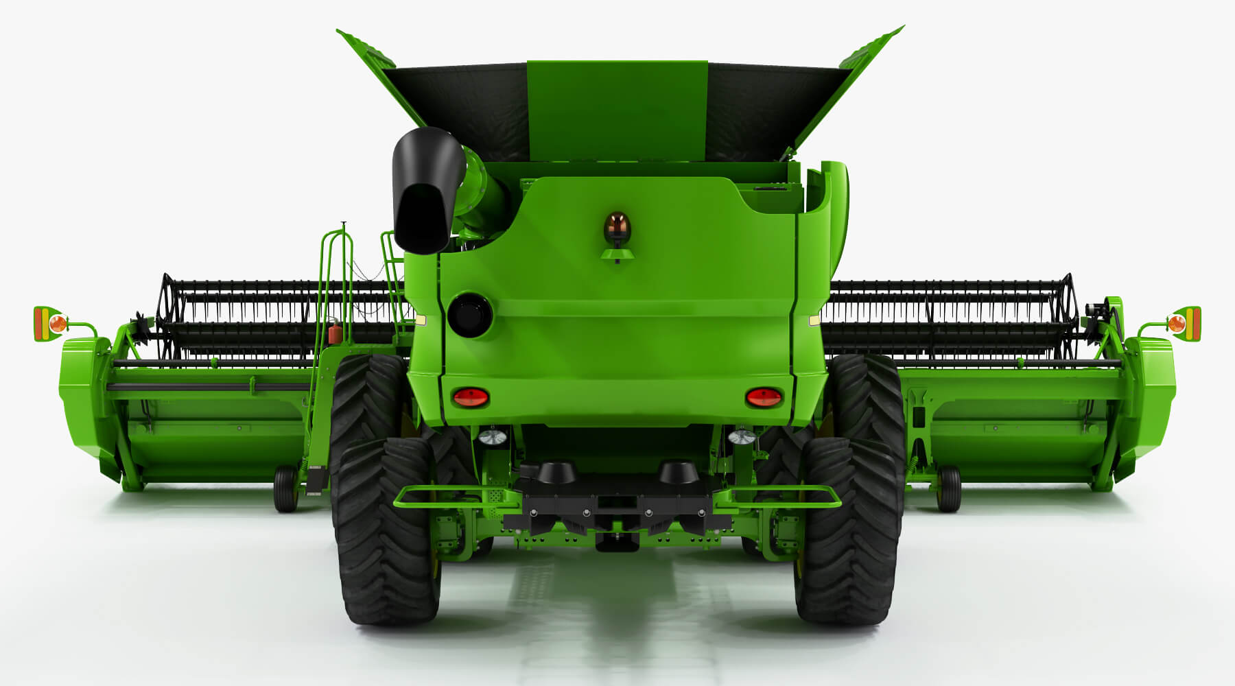 Combine Harvester John Deere S680 - 3D Model by modelspro