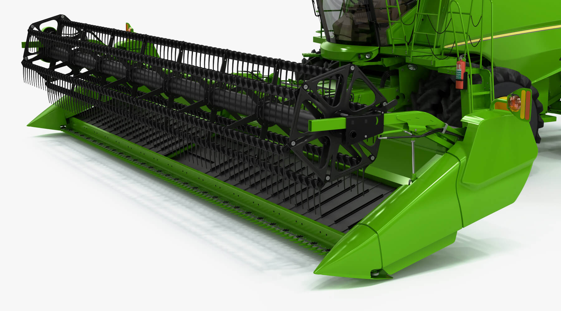 Combine Harvester John Deere S680 - 3D Model by modelspro