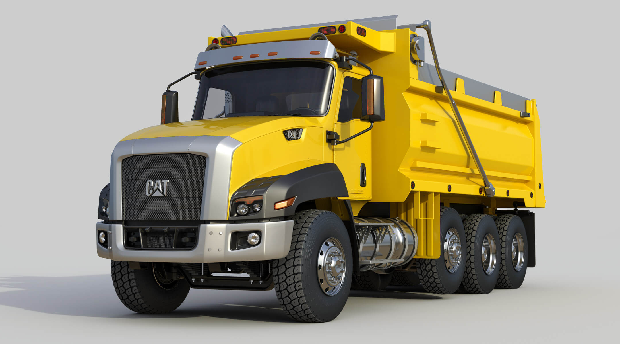 Dump Truck Cat Ct660S - 3D Model by modelspro