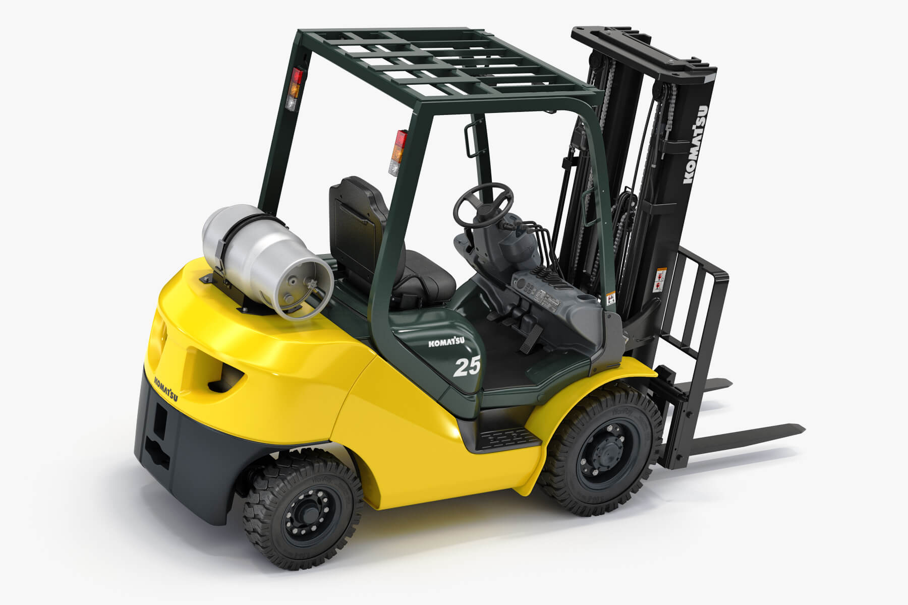 Forklift Komatsu BX50 - 3D Model by modelspro