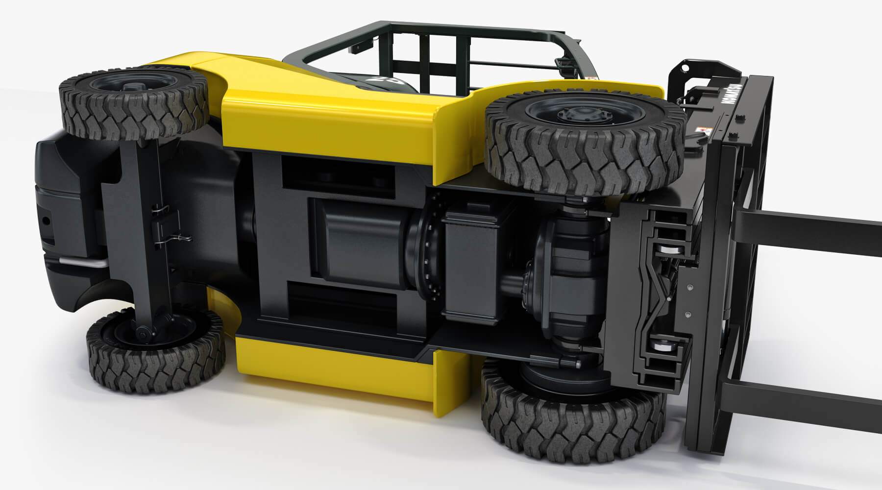 Forklift Komatsu BX50 - 3D Model by modelspro