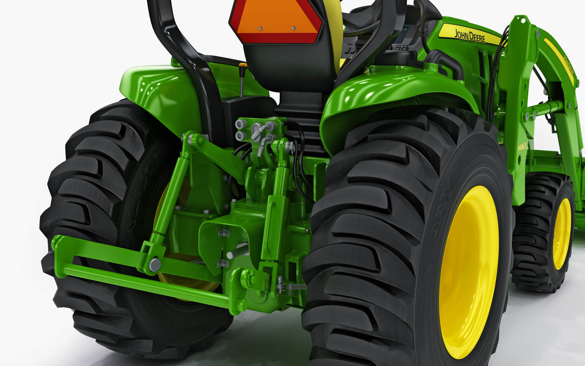 John Deere 3046R Tractor Utility - 3D Model by modelspro
