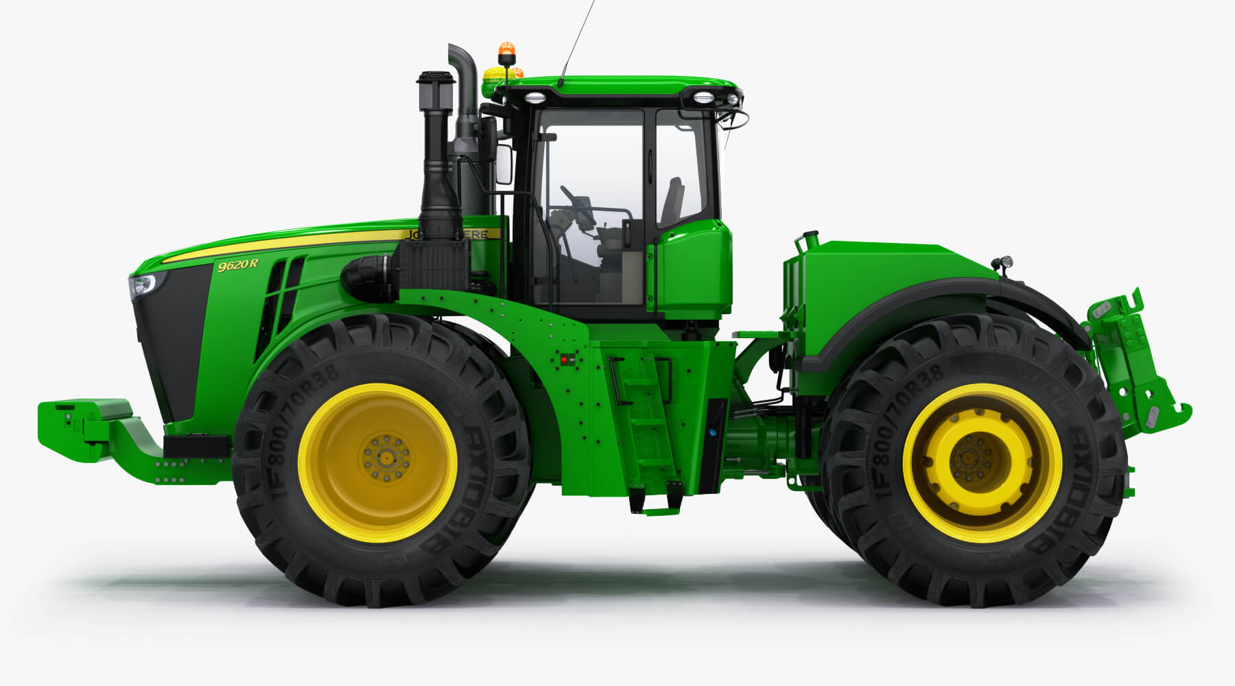 John Deere 9620R Wheeled Power Tractor - 3D Model by modelspro