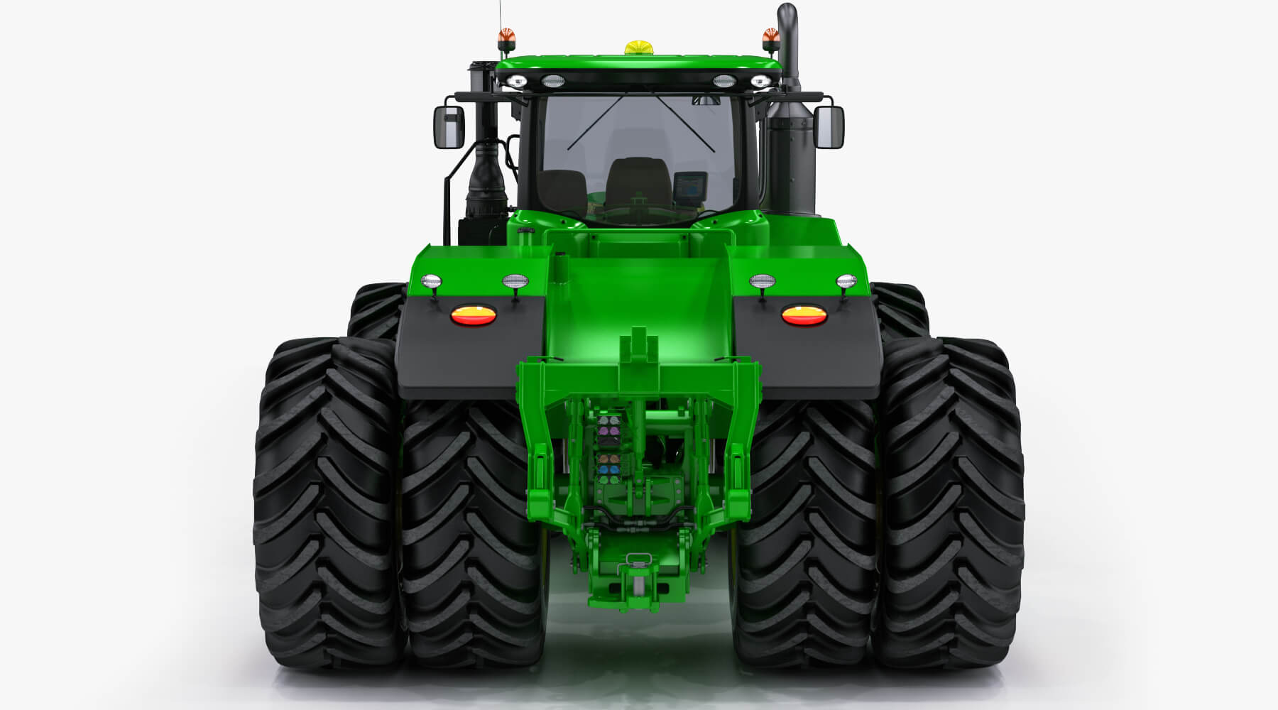 John Deere 9620R Wheeled Power Tractor - 3D Model by modelspro