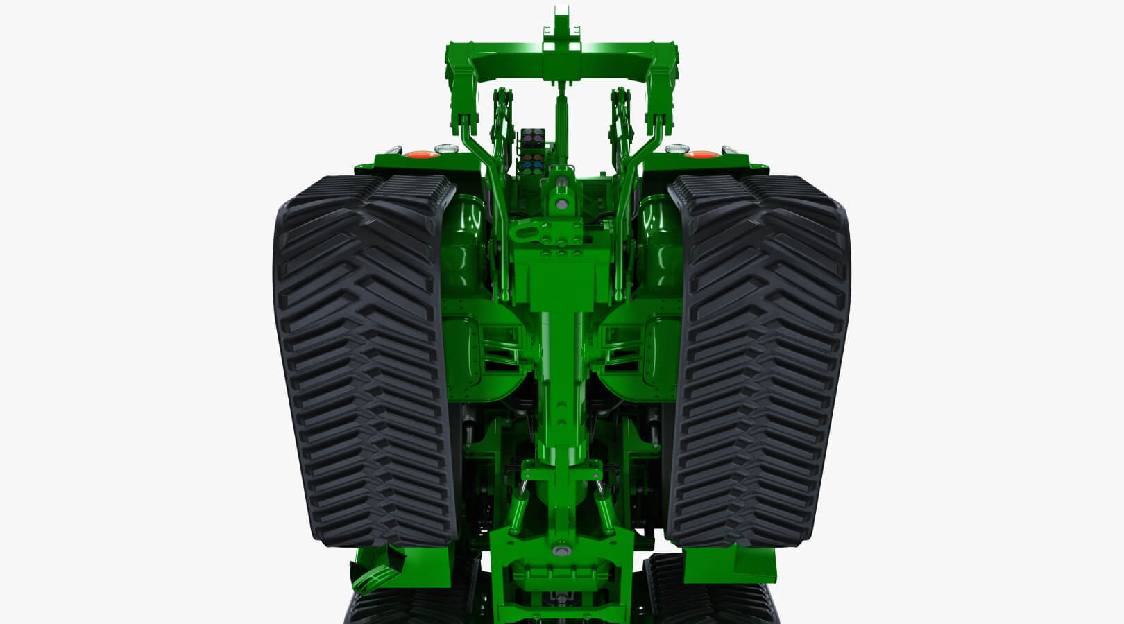 John Deere 9620 RX Tracked Power Tractor - 3D Model by modelspro