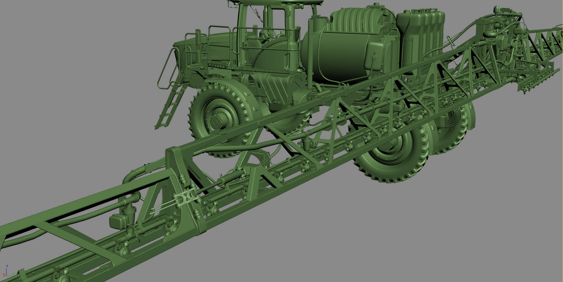 John Deere R4045 Sprayer - 3D Model by modelspro