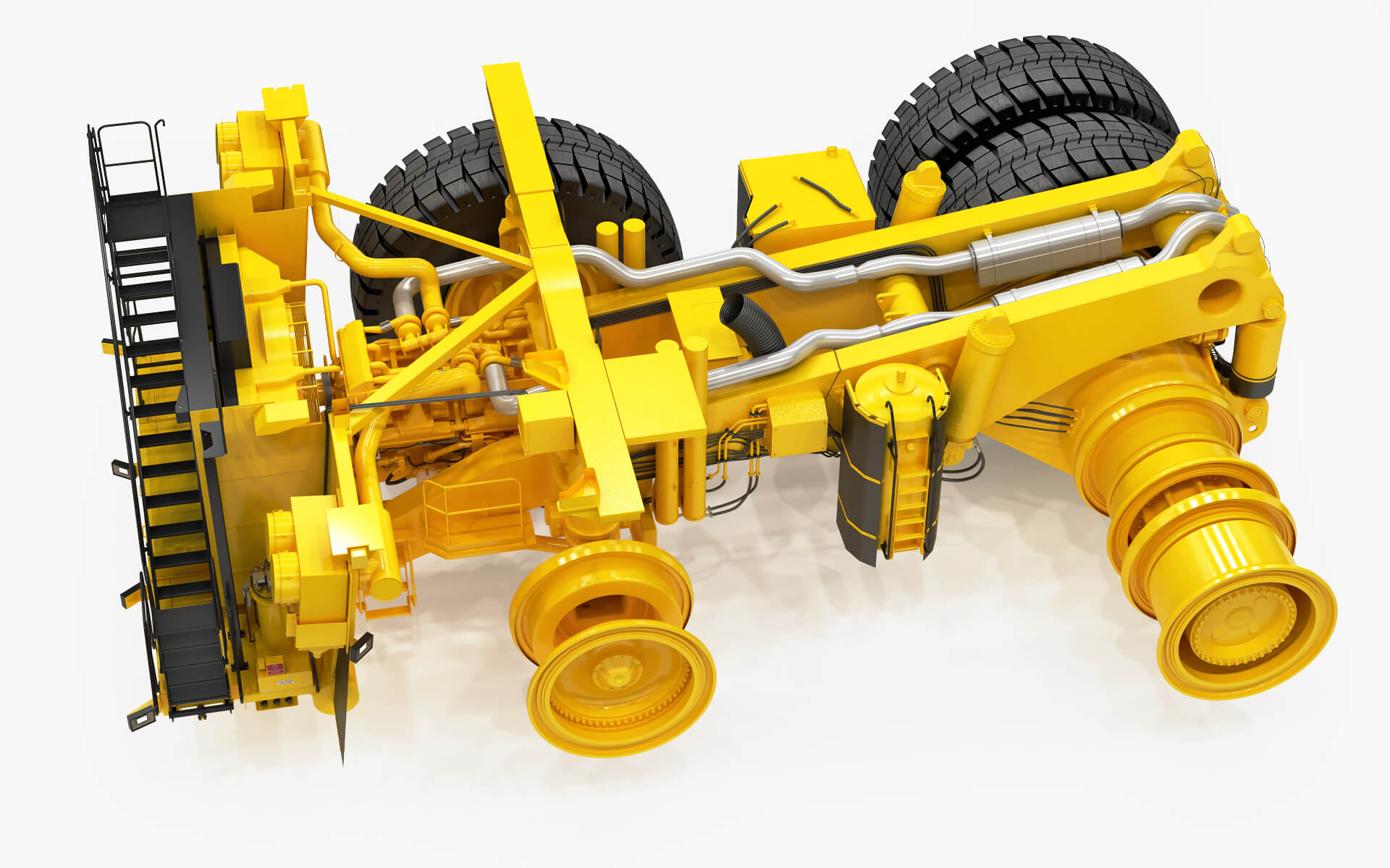 Komatsu 930 E-5 Mining Dump Truck 3D Model by modelspro