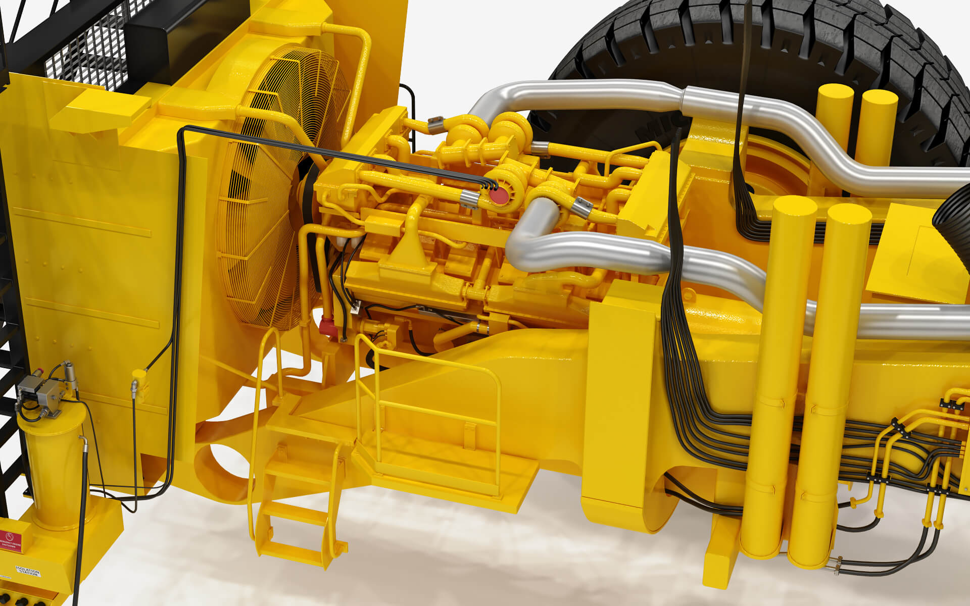 Komatsu 930 E-5 Mining Dump Truck 3D Model by modelspro