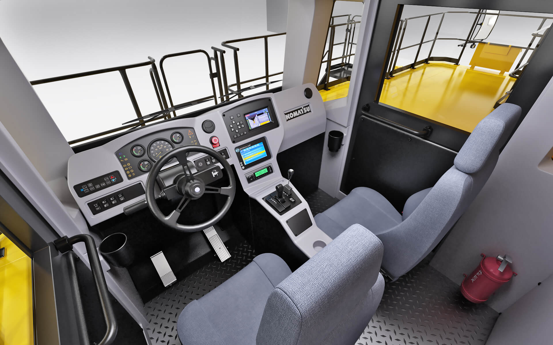 Komatsu 930 E-5 Mining Dump Truck 3D Model by modelspro