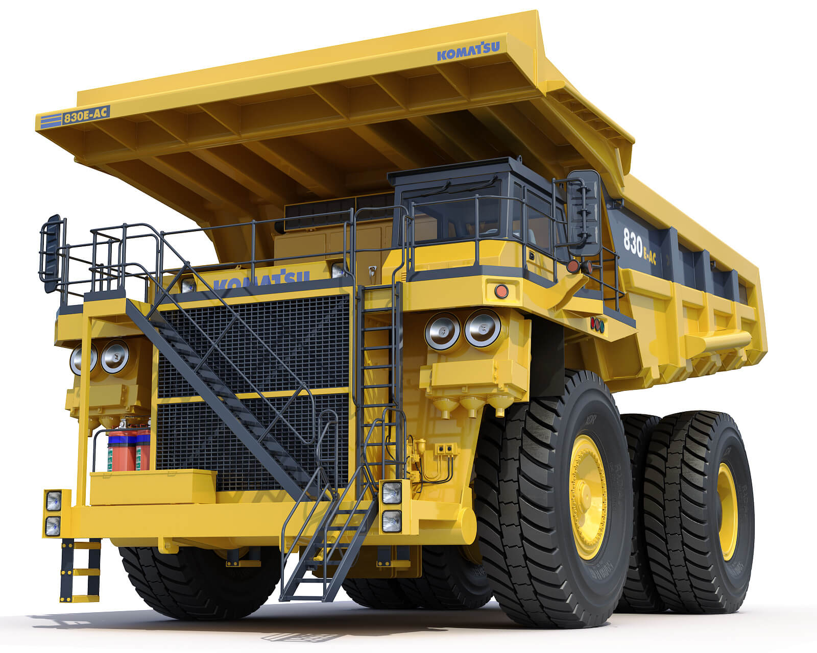 Mining Dump Truck Komatsu 830E-AC 3D Model by modelspro