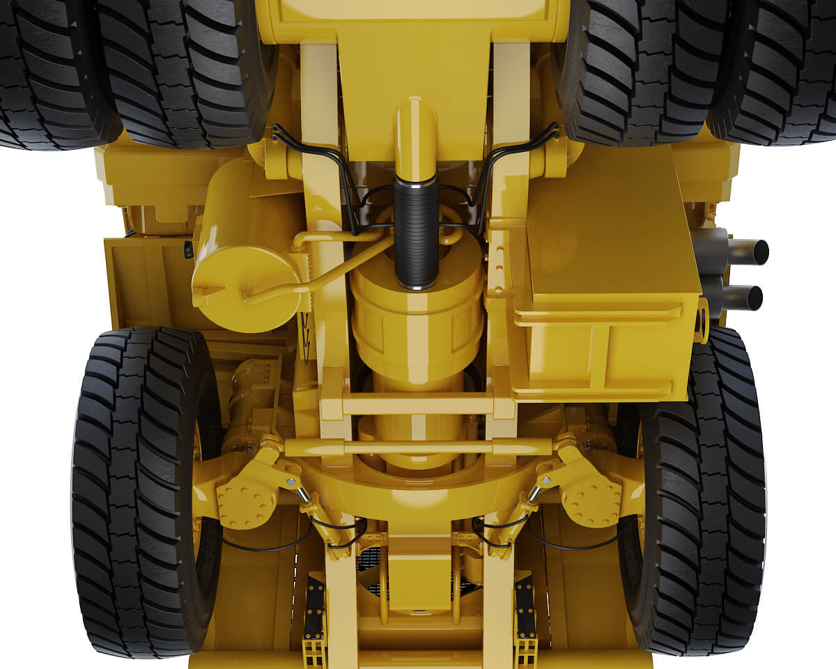 Mining Dump Truck Komatsu 830E-AC 3D Model by modelspro