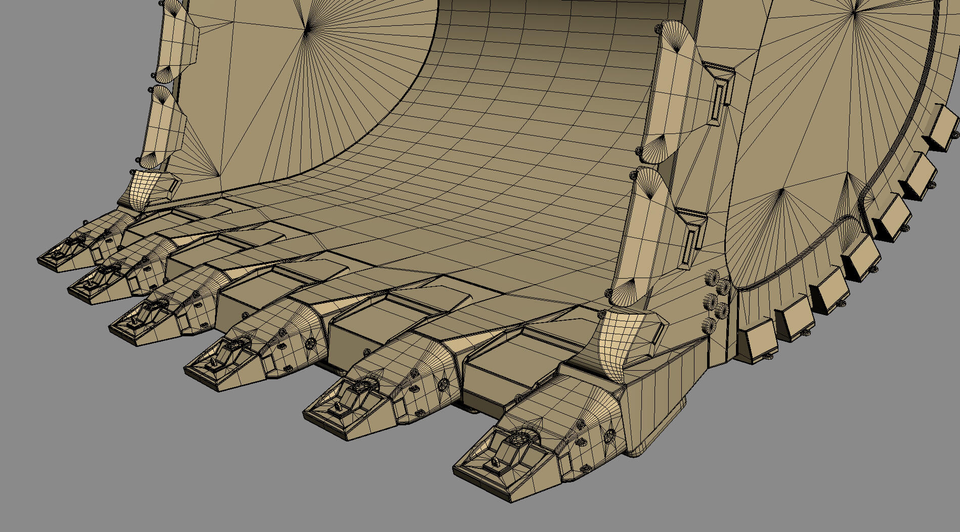 Mining Excavator Komatsu Pc8000-6 Backhoe 3D Model by modelspro