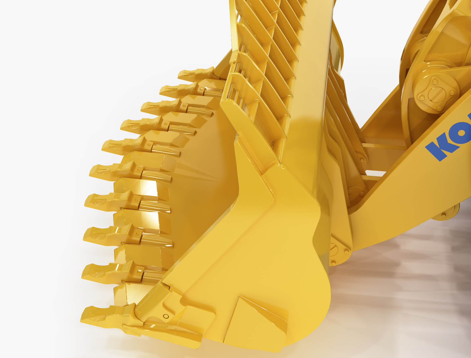 Mining Loader Komatsu Wa1200 - 3D Model by modelspro