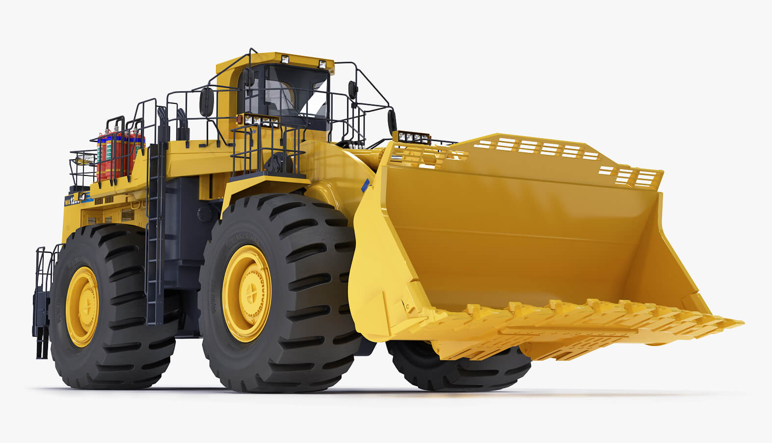 Mining Loader Komatsu Wa1200 - 3D Model by modelspro