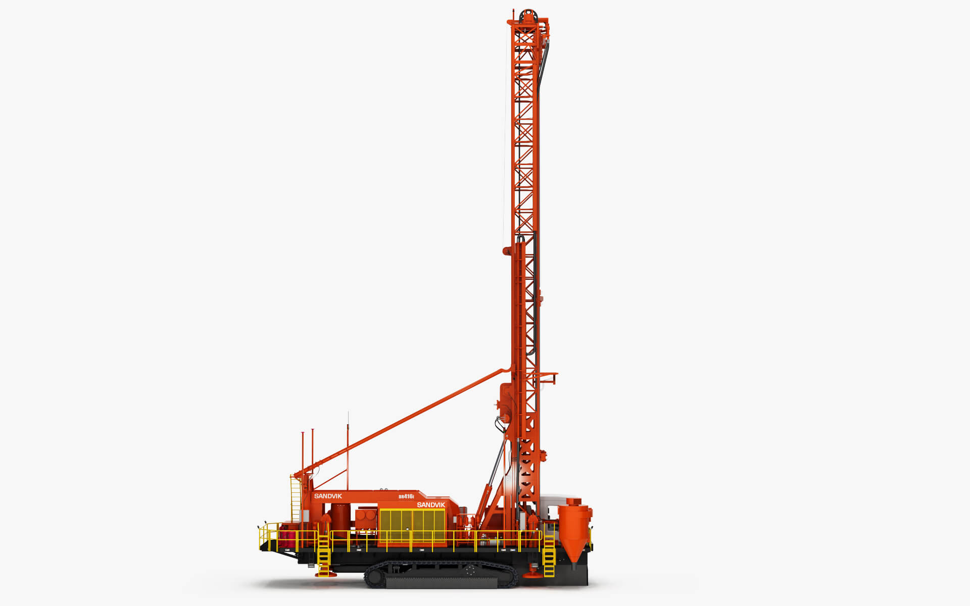 Rotary Blasthole Drill Rig Sandvik Dr416I - 3D Model by modelspro