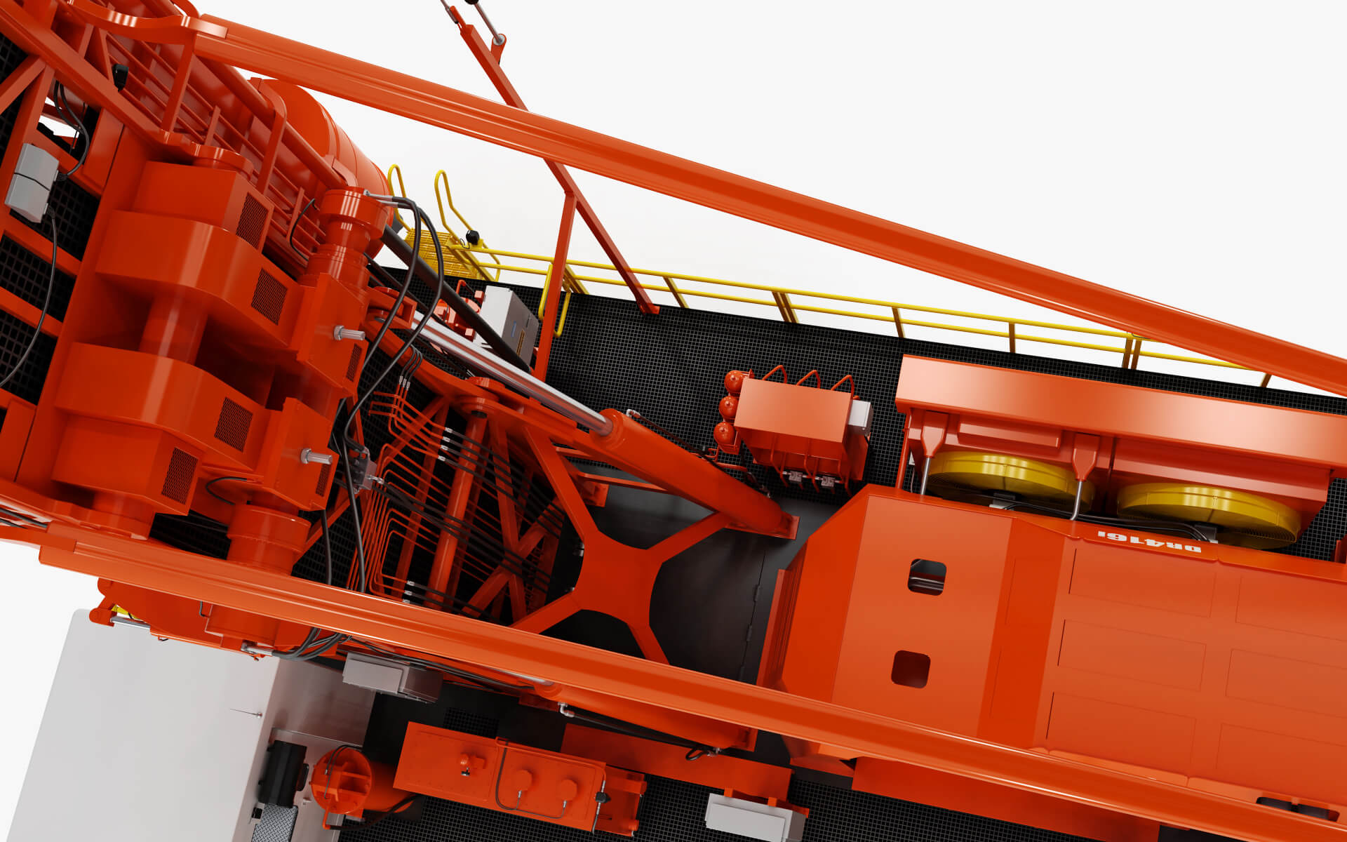 Rotary Blasthole Drill Rig Sandvik Dr416I - 3D Model by modelspro