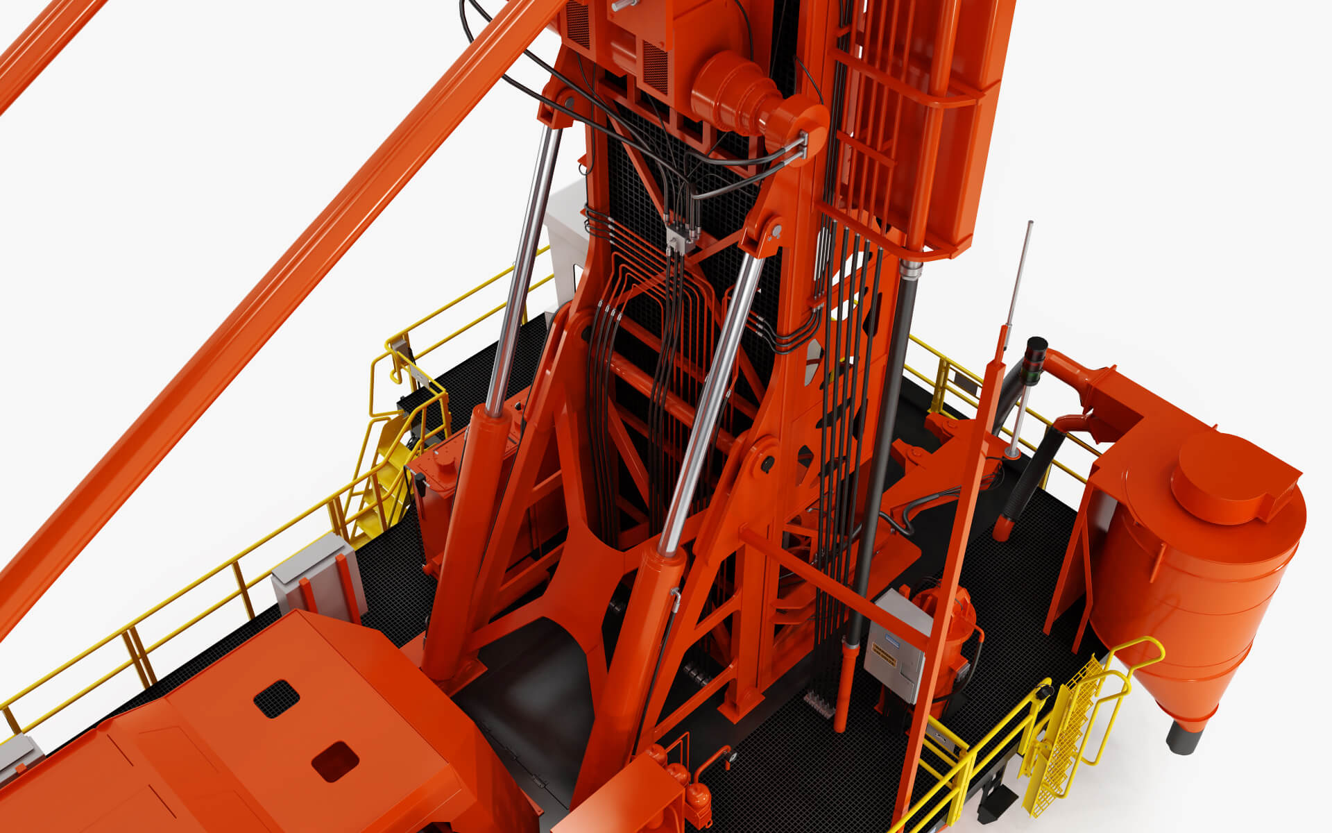 Rotary Blasthole Drill Rig Sandvik Dr416I - 3D Model by modelspro