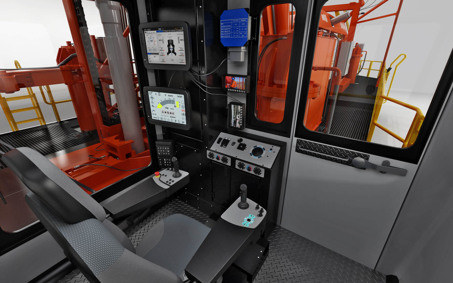 Rotary Blasthole Drill Rig Sandvik Dr416I - 3D Model by modelspro