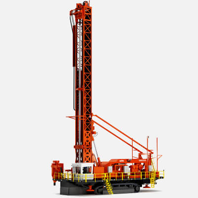 Rotary Blasthole Drill Rig Sandvik Dr416I - 3D Model by modelspro