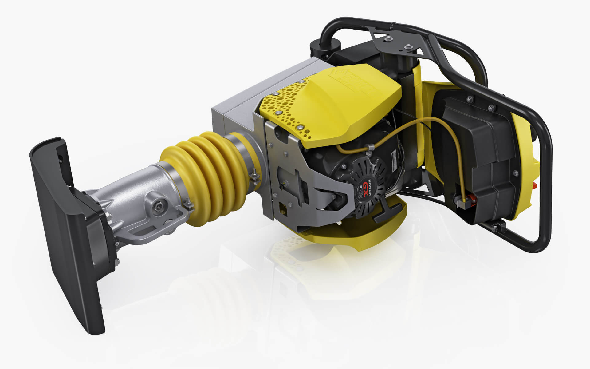 Tamper Bomag Bt 65 - 3D Model by modelspro