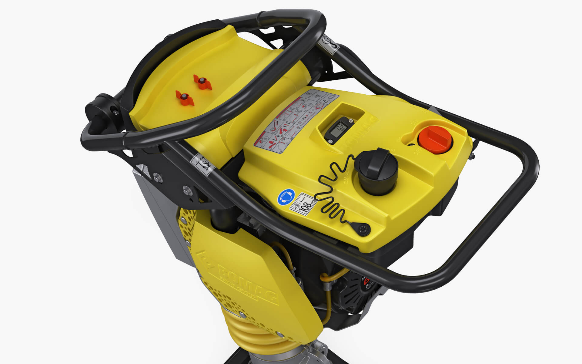 Tamper Bomag Bt 65 - 3D Model by modelspro