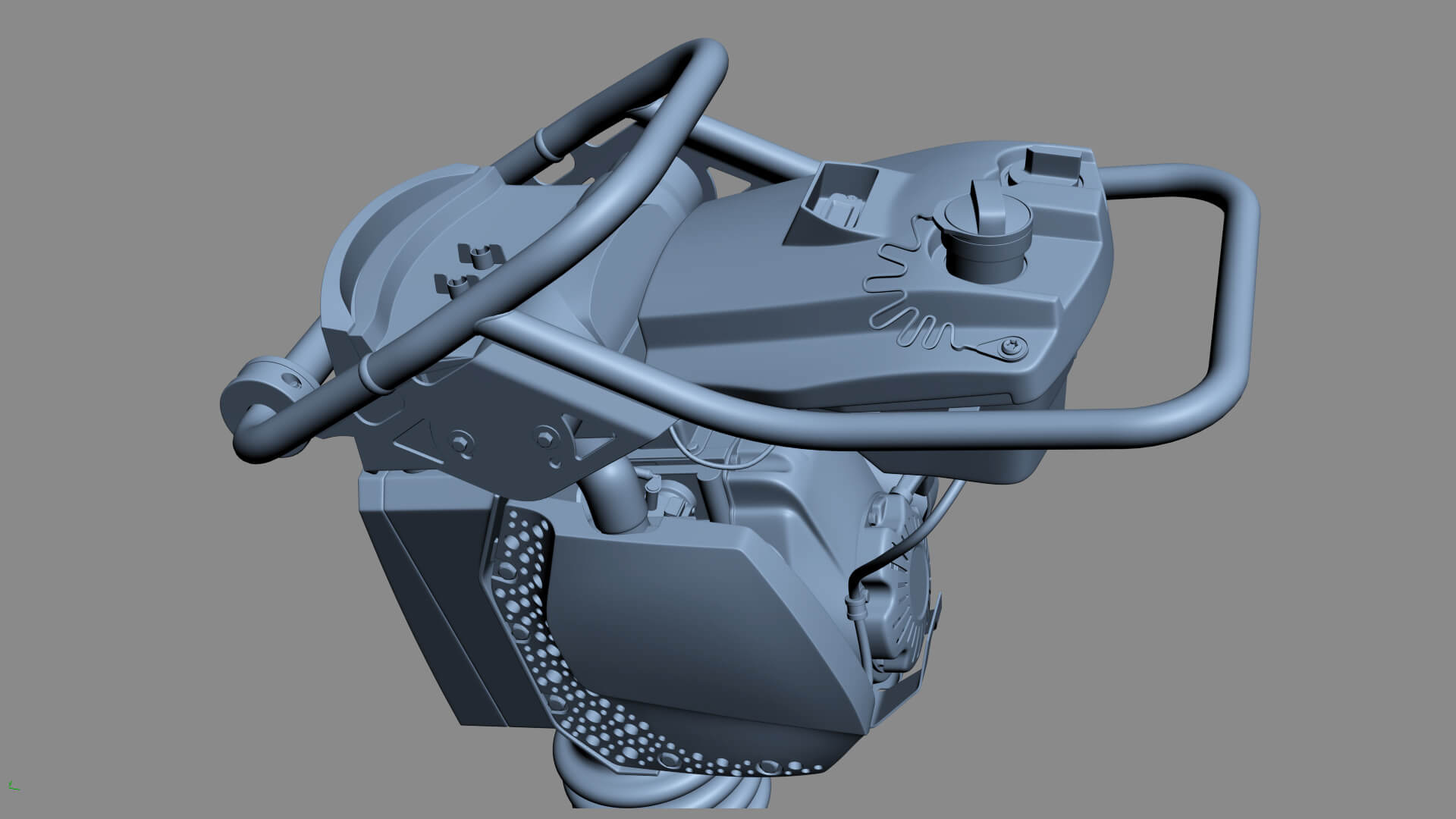 Tamper Bomag Bt 65 - 3D Model by modelspro