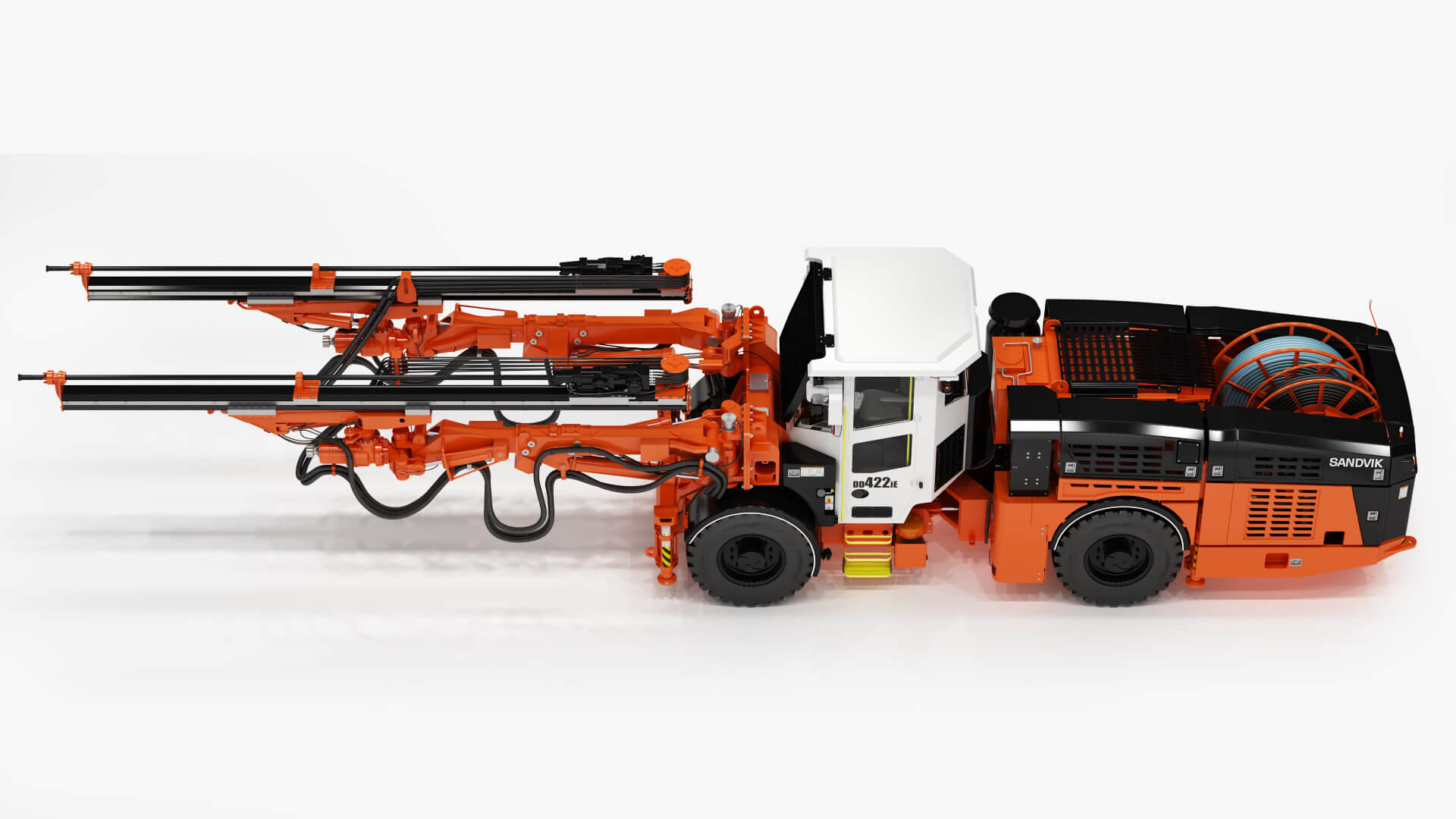 Underground Mining Drill Rigs Sandvik Dd422Ie - 3D Model by modelspro