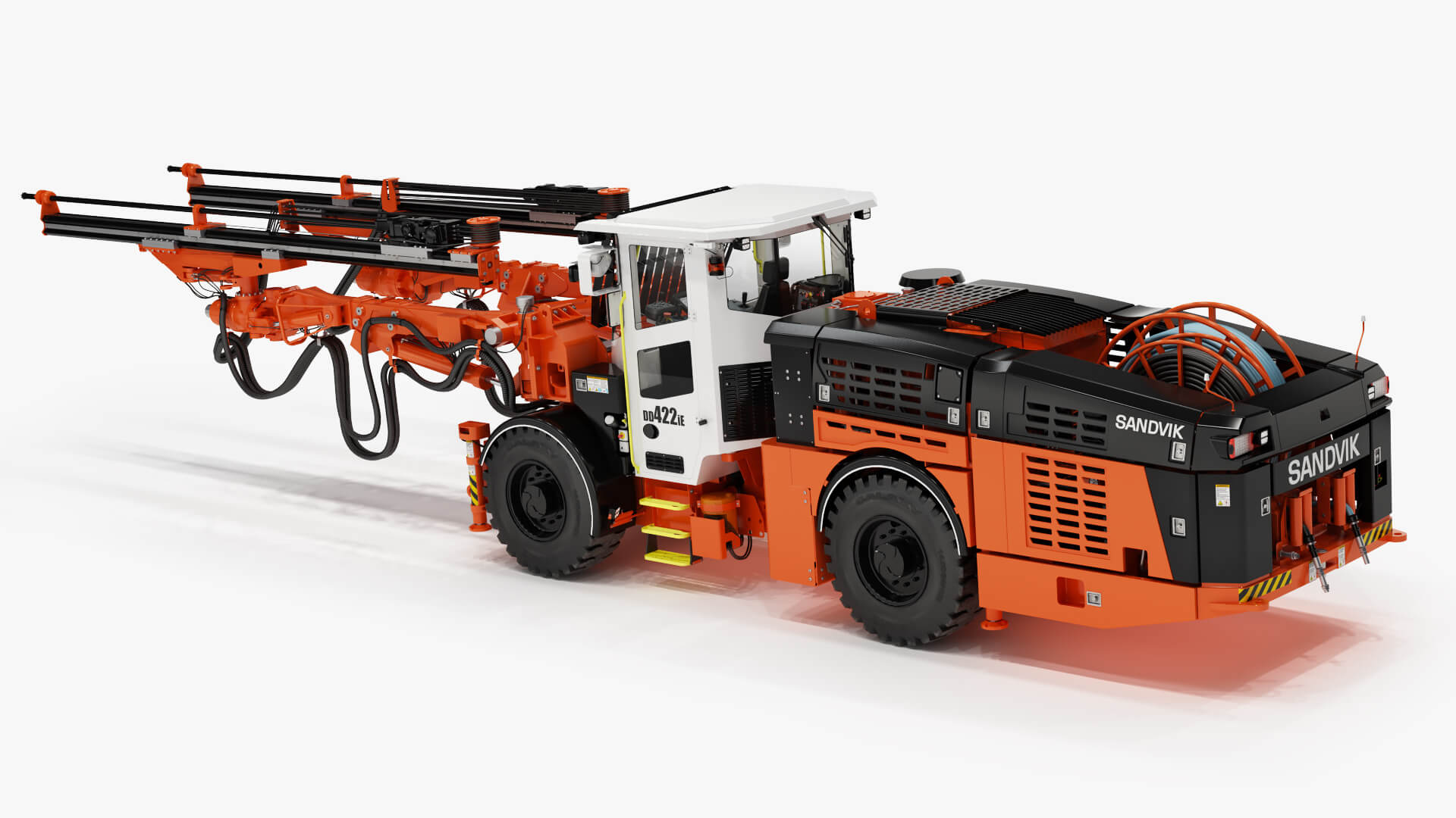 Underground Mining Drill Rigs Sandvik Dd422Ie - 3D Model by modelspro