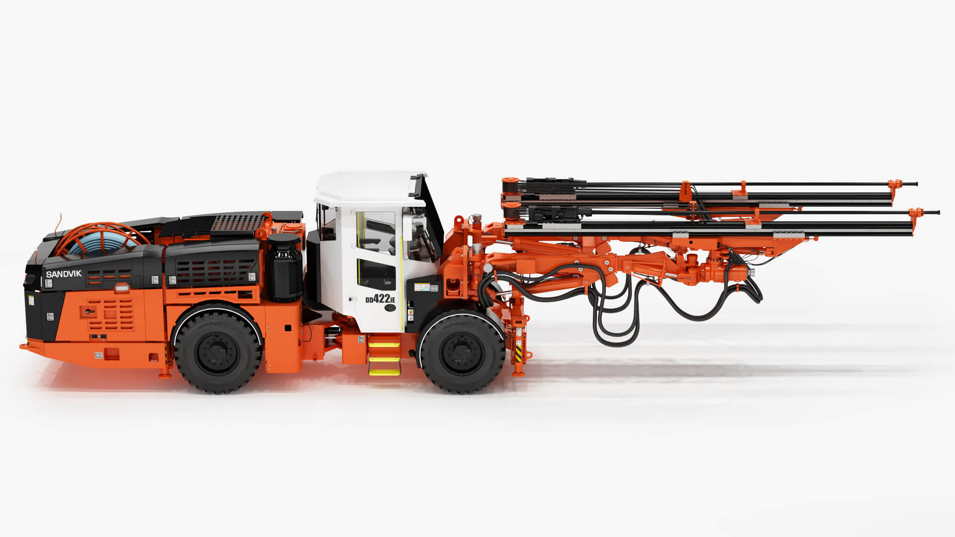 Underground Mining Drill Rigs Sandvik Dd422Ie - 3D Model by modelspro