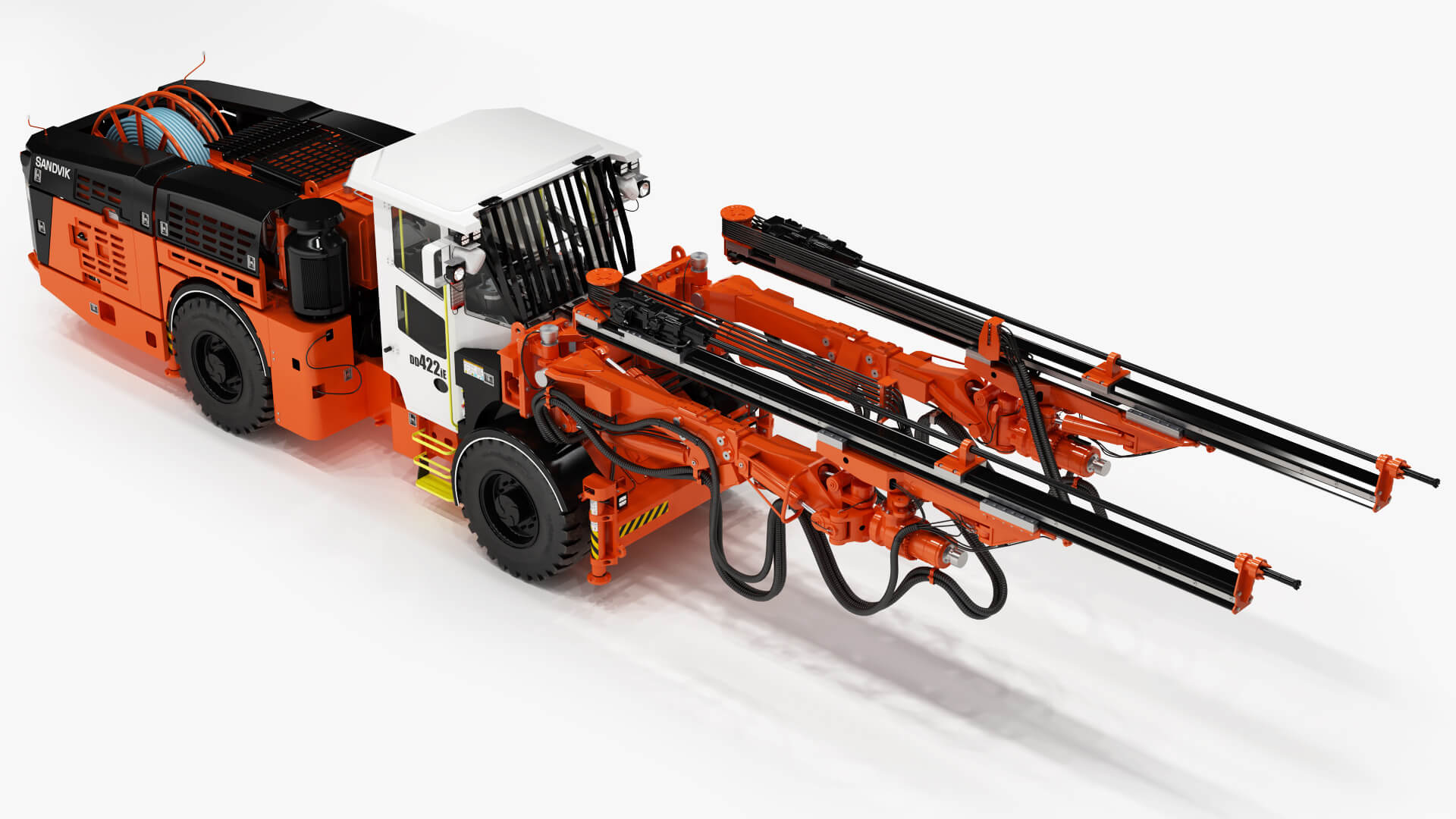 Underground Mining Drill Rigs Sandvik Dd422Ie - 3D Model by modelspro