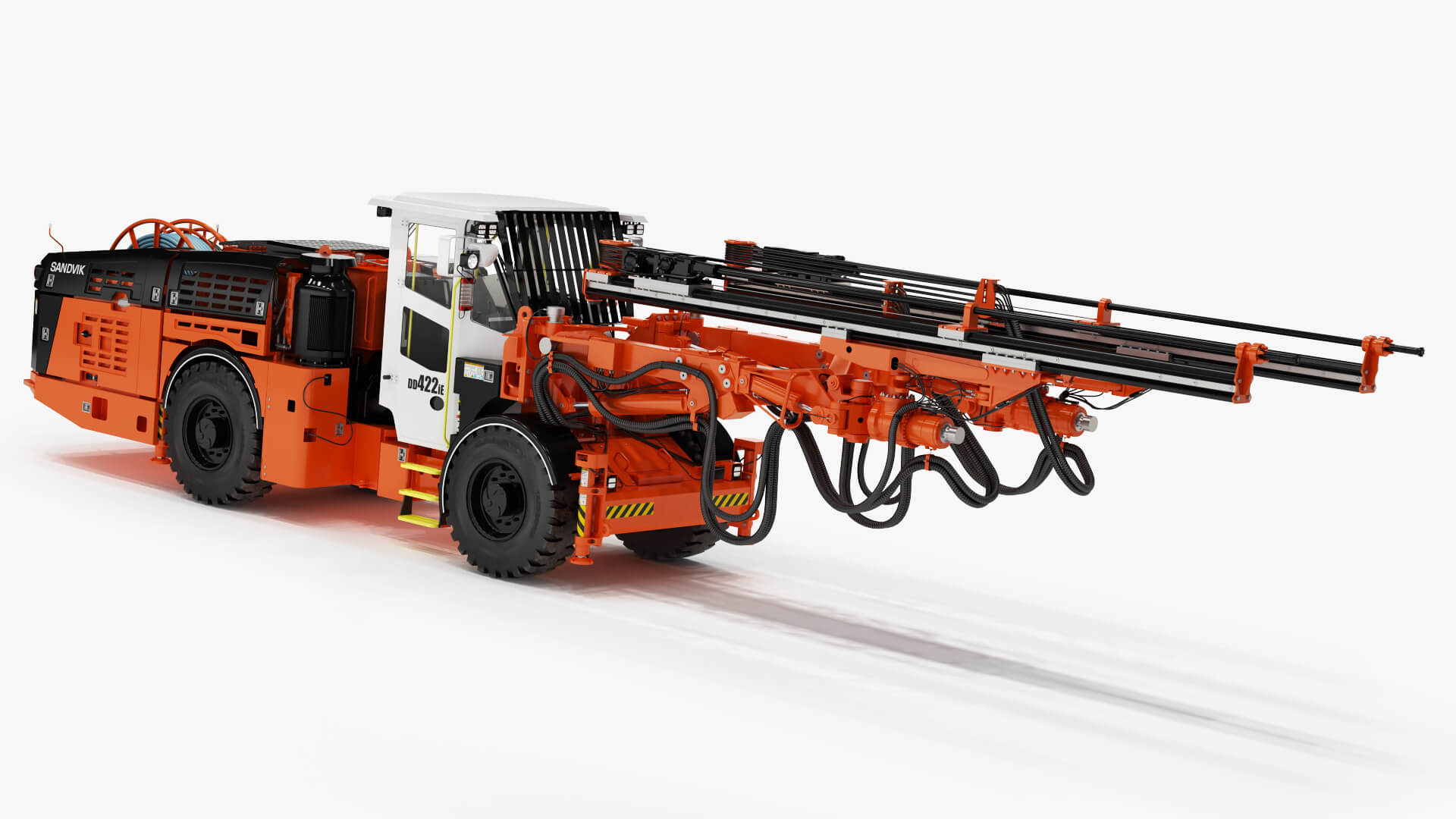 Underground Mining Drill Rigs Sandvik Dd422Ie - 3D Model by modelspro