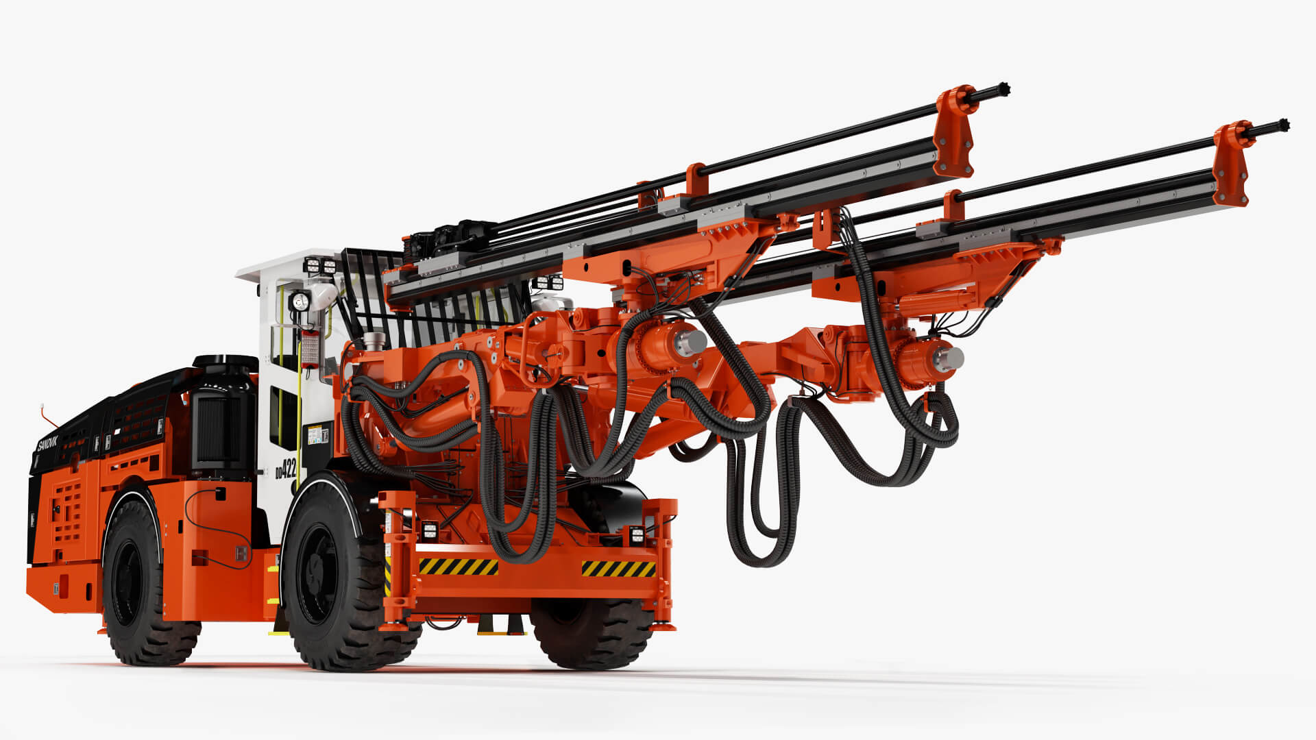Underground Mining Drill Rigs Sandvik Dd422Ie - 3D Model by modelspro