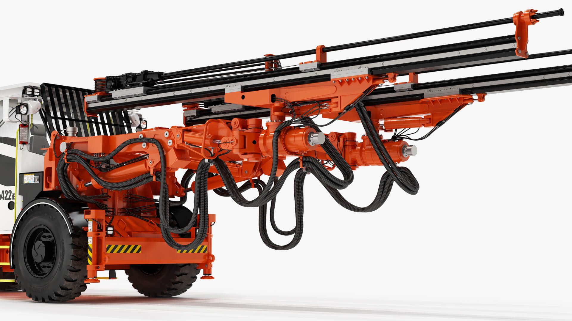 Underground Mining Drill Rigs Sandvik Dd422Ie - 3D Model by modelspro